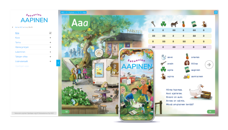 Satuovien Aapinen - Edukustannus
