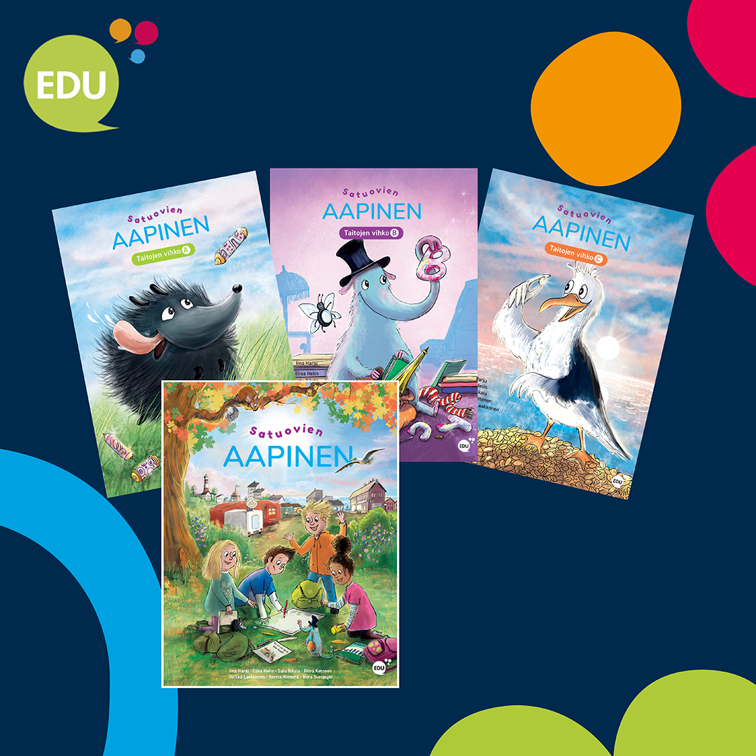 Satuovien aapinen: kolmen vihkon kokonaisuus yhdistää - Edukustannus