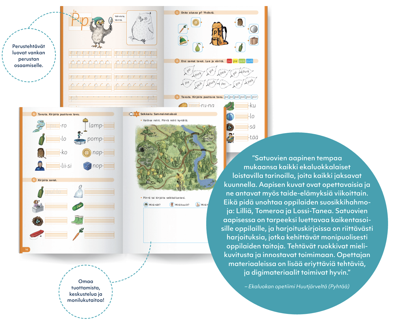 Satuovien aapinen ja lukukirja - Edukustannus