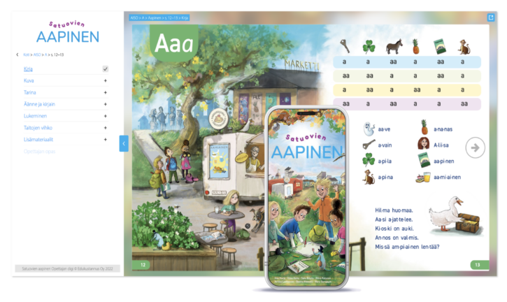Satuovien aapinen ja lukukirja - Edukustannus
