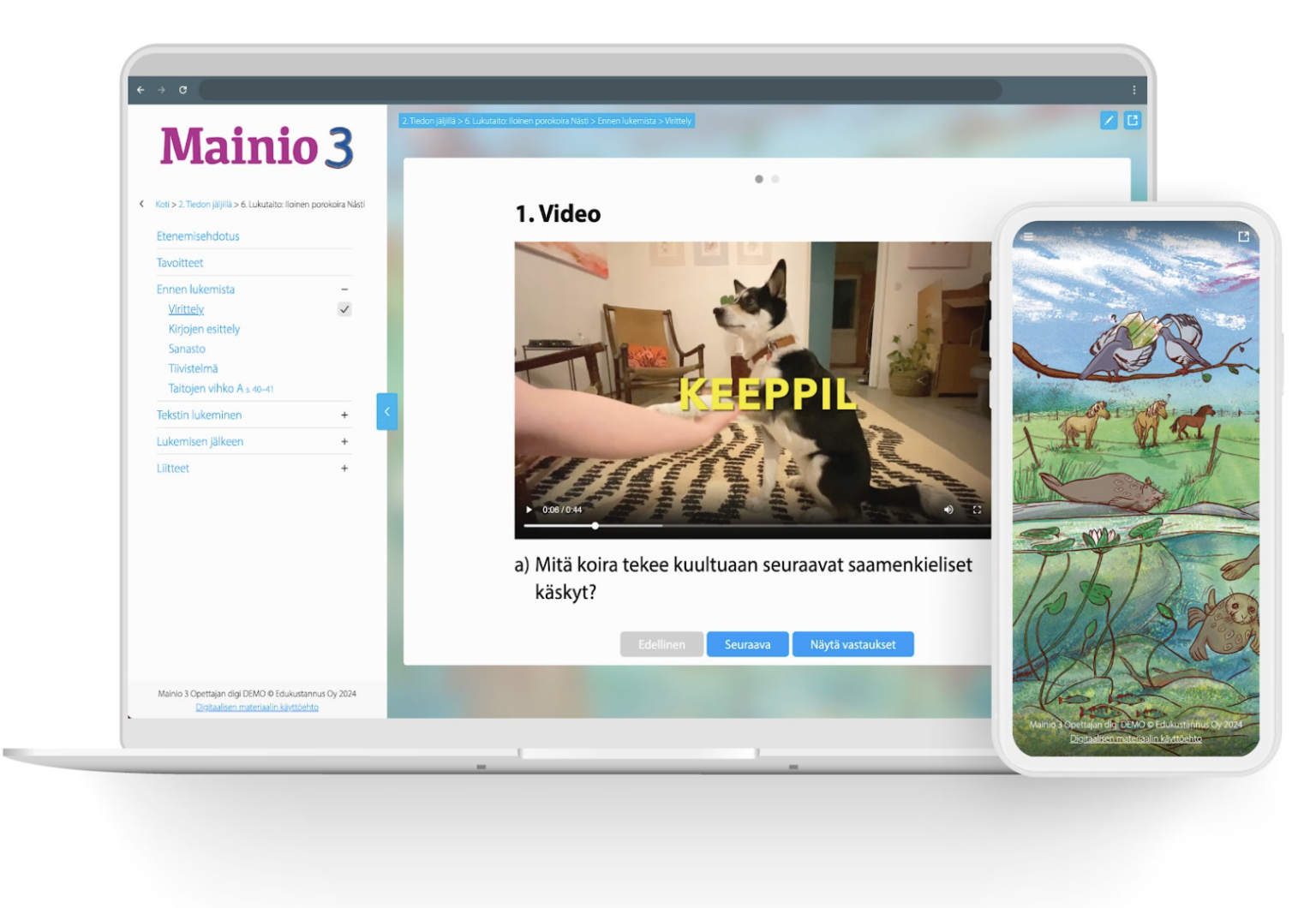 Mainio 3–6 - Edukustannus